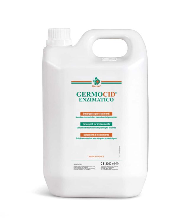 Germocid Enzimatico - Detergent for the removal of organic residues