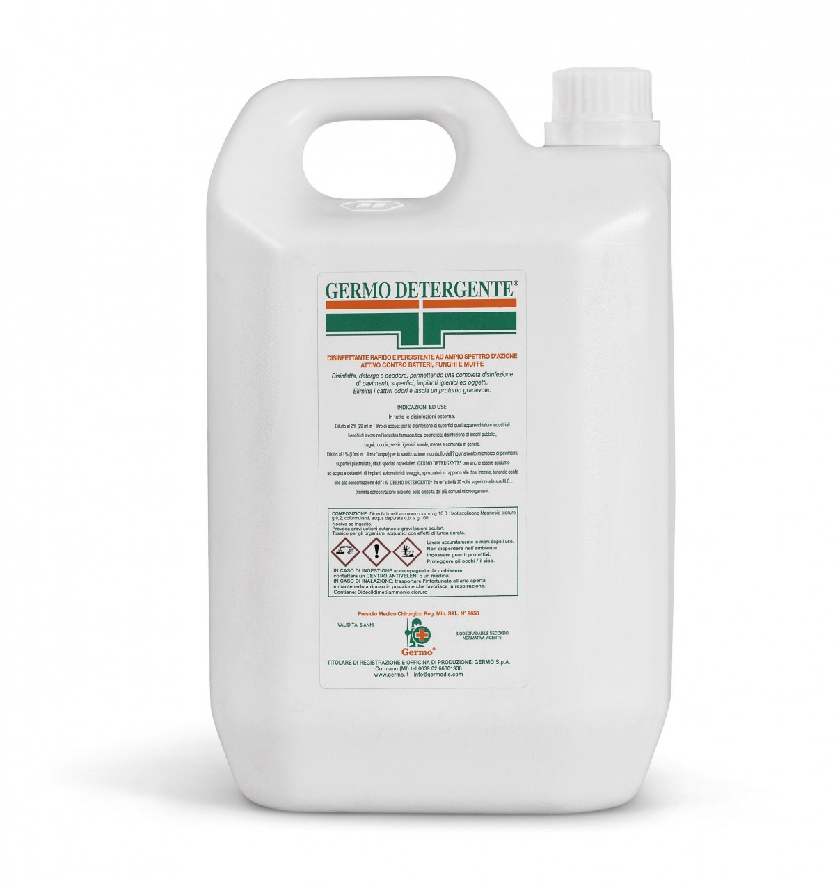 Germo - Professional Medical Line: Germocid Disinfettante Detergente